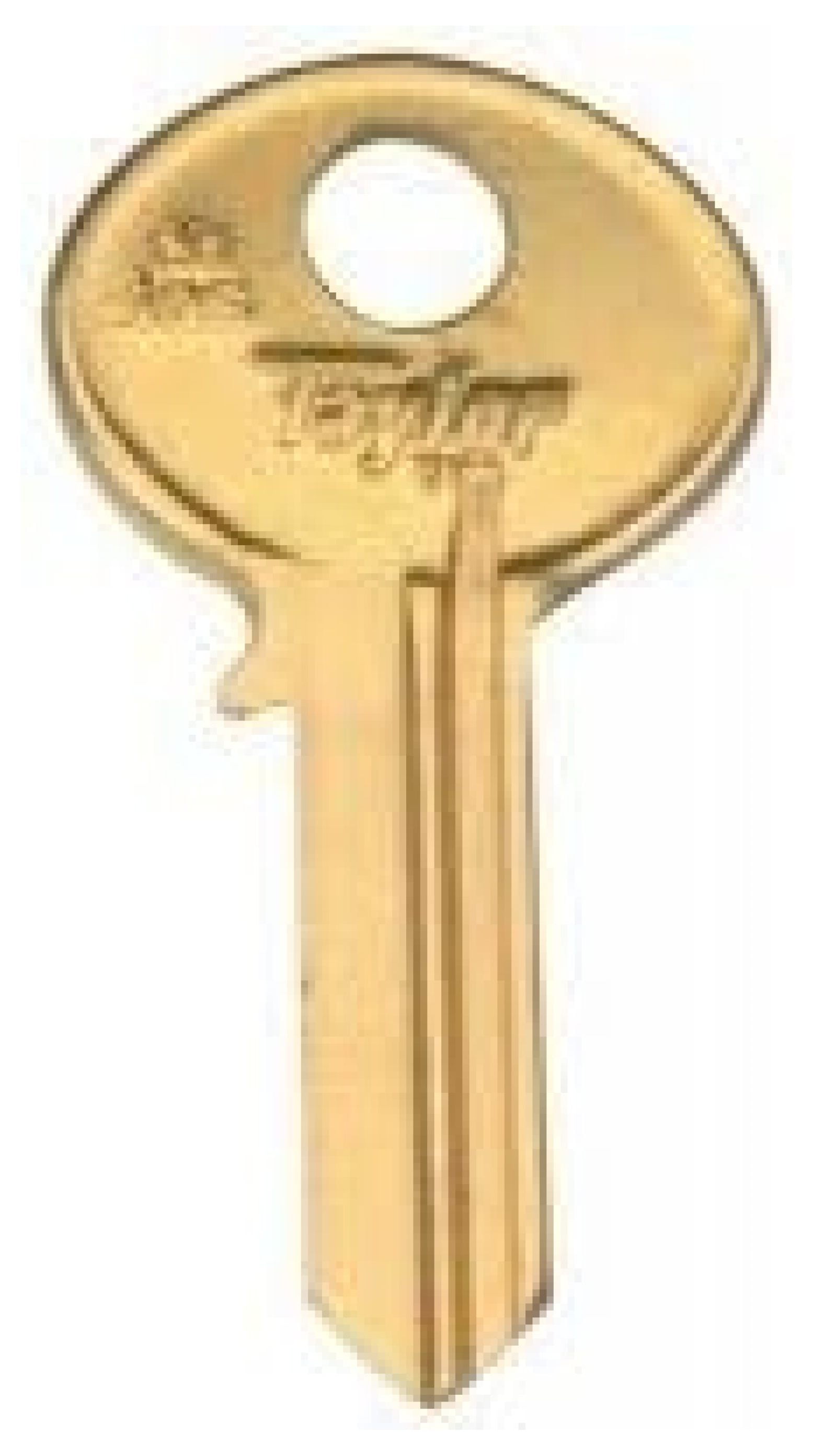 Kaba Corbin Key Blanks (50 Pack) - C0106/R22B - Brass Finish ...