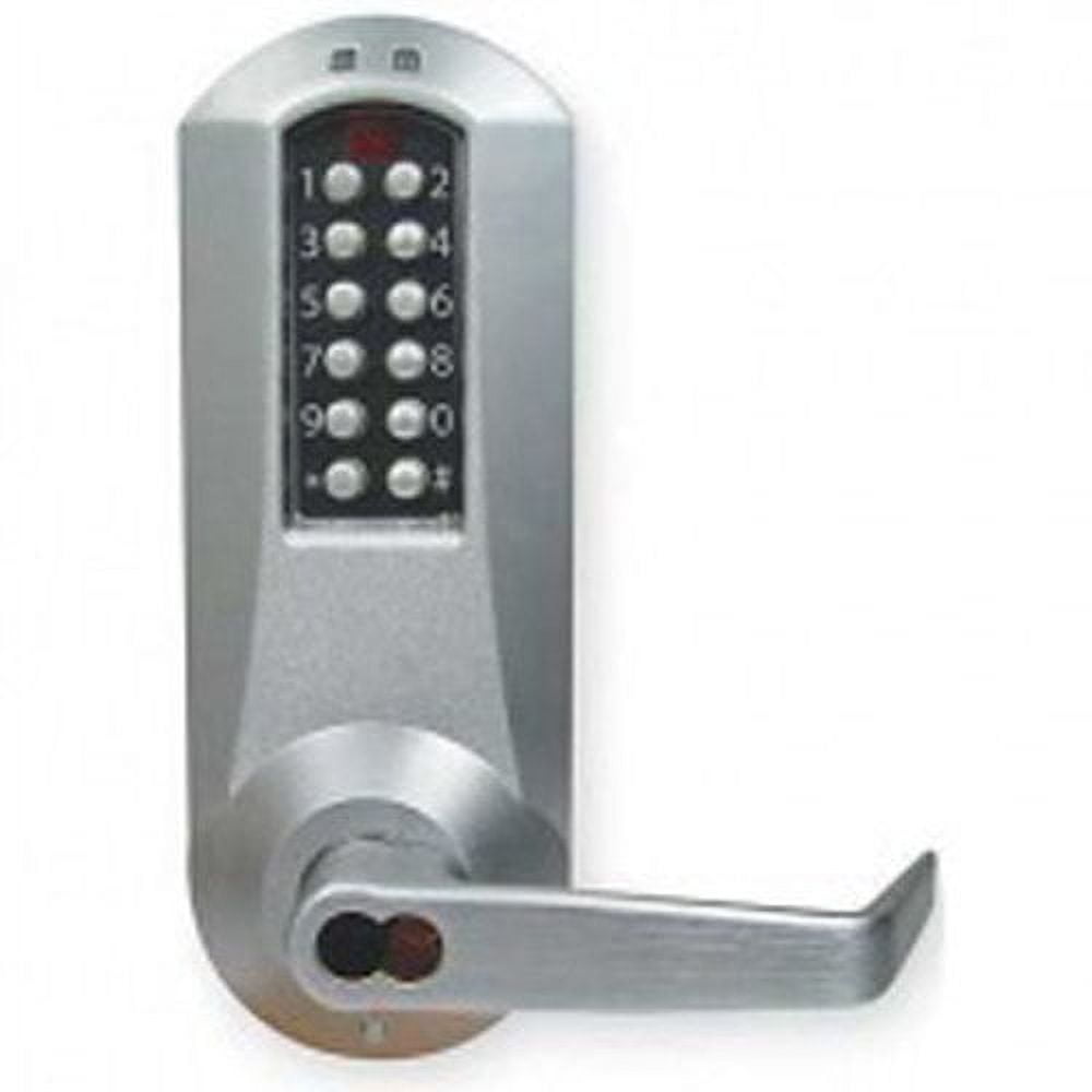Kaba E5031BWL-626-41 E-Plex Cylindrical Pushbutton Lock with Lever Bic ...