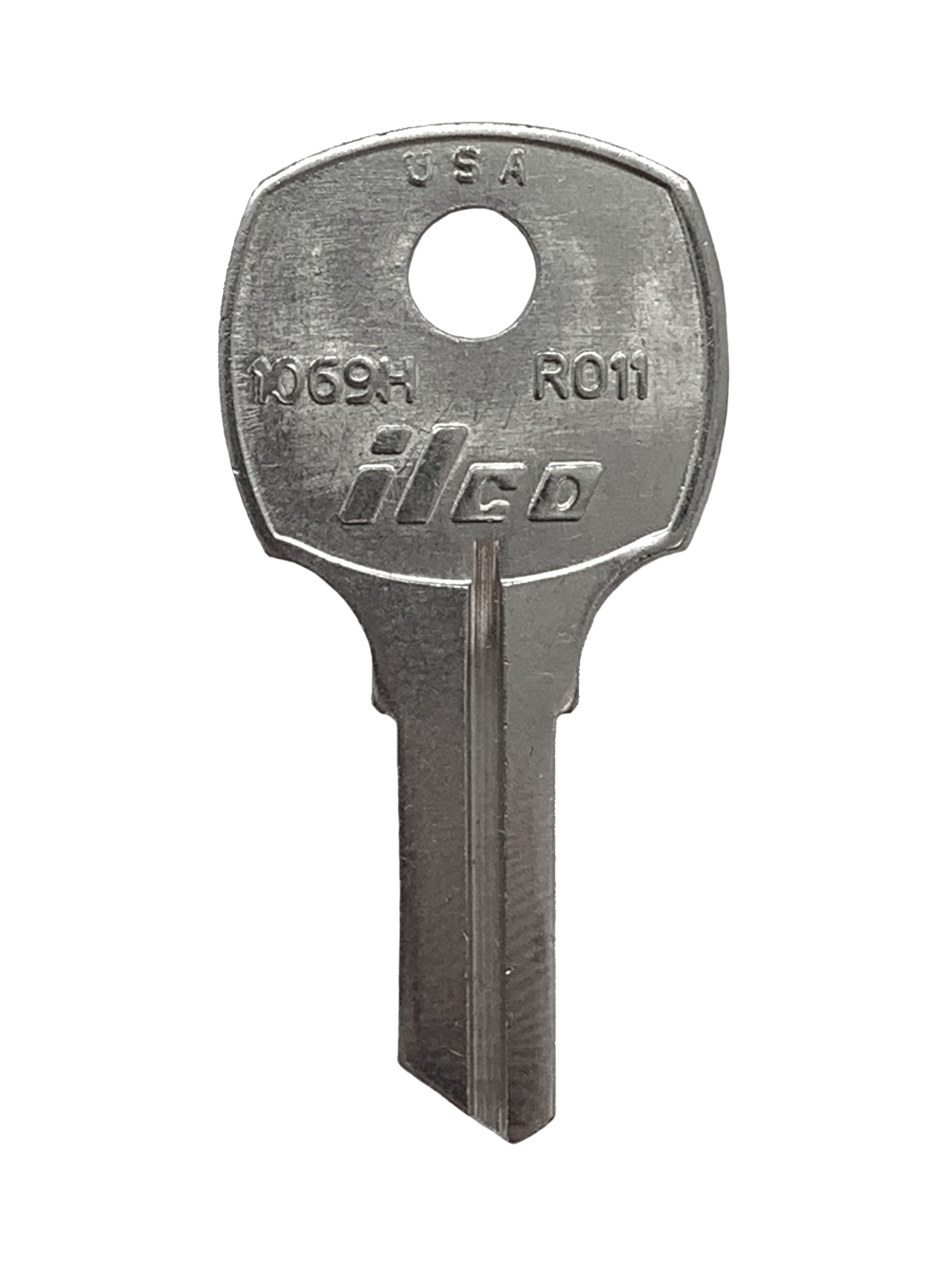 Kaba Ilco 1069H Key Blank, National RO11 (10-Pack) - Walmart.com