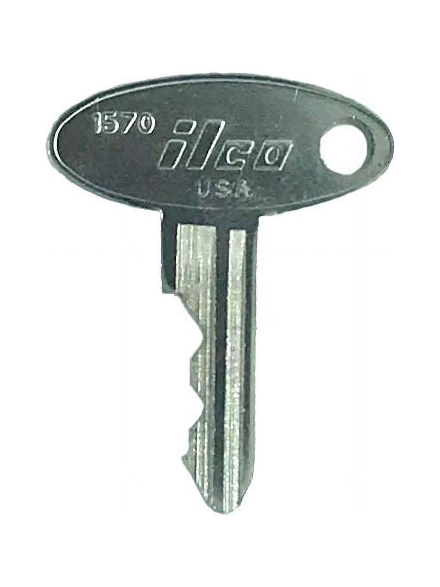 Kaba Ilco 1570 Precut Key for Lawn Tractor (10-Pack) - Walmart.com