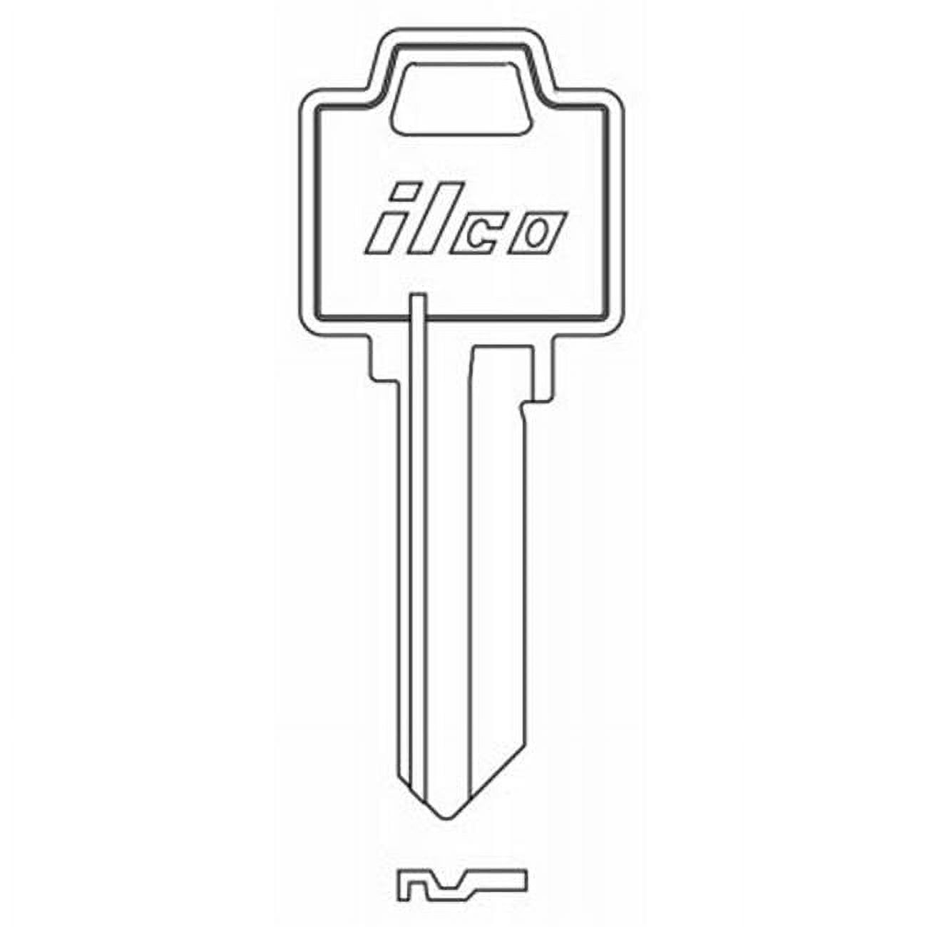 Kaba Ilco 248851 EZ3-WR5 Key Blank - Walmart.com