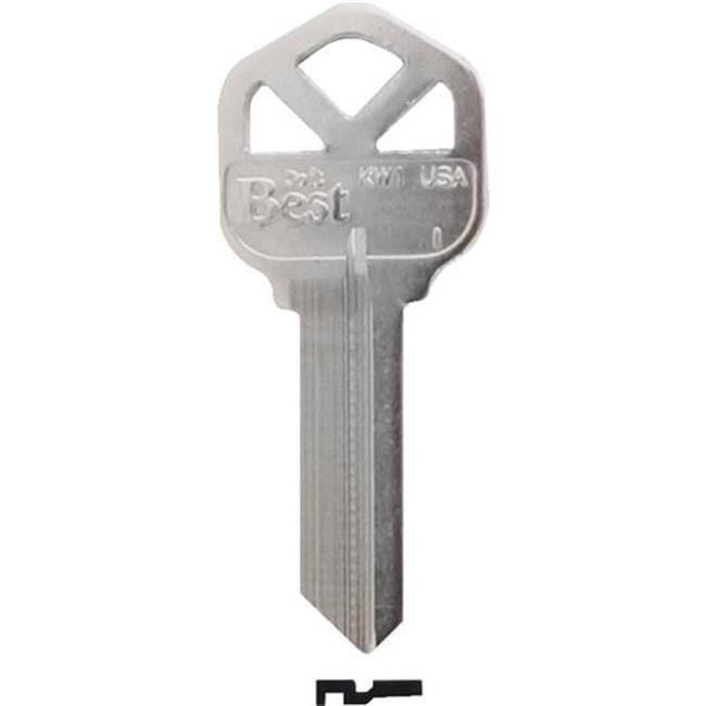 Kaba Ilco 249546 Lockset Key Blanks - Brass, Pack of 250 - Walmart.com