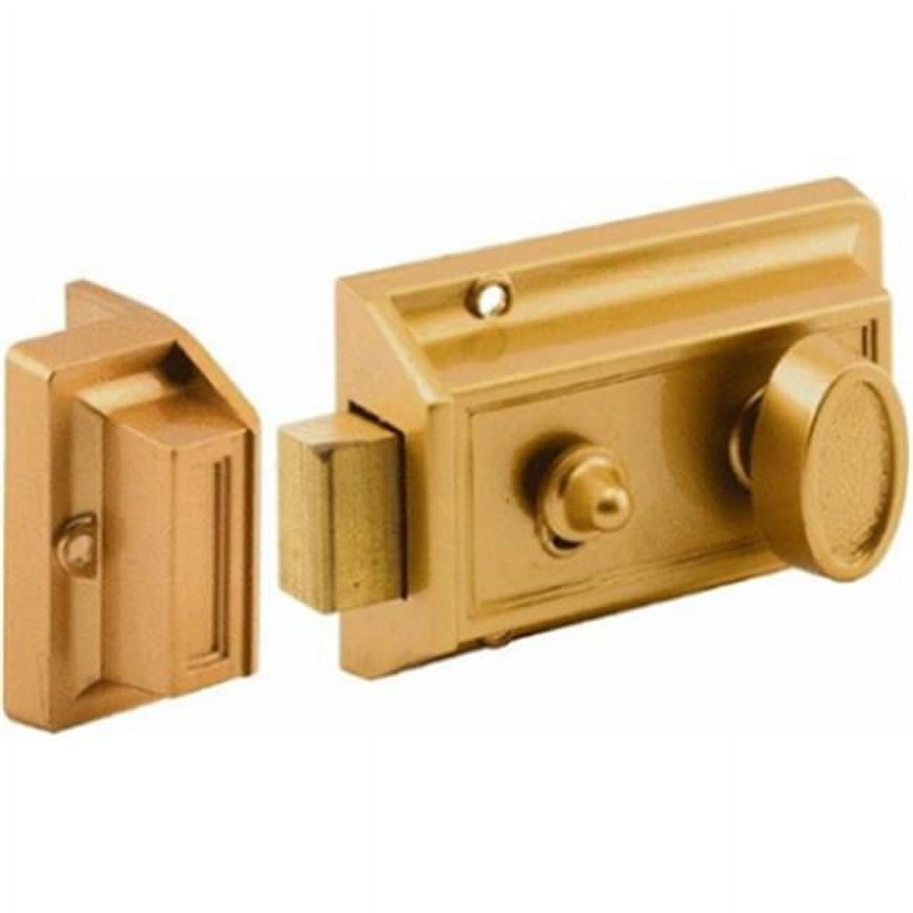 Kaba Ilco Auxiliary Lock,Jimmyproof,Bronze 545-53-51 - Walmart.com