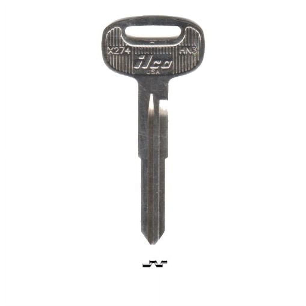 Kaba Ilco HN3 Key Blank Hino Truck X274 (10-Pack) - Walmart.com