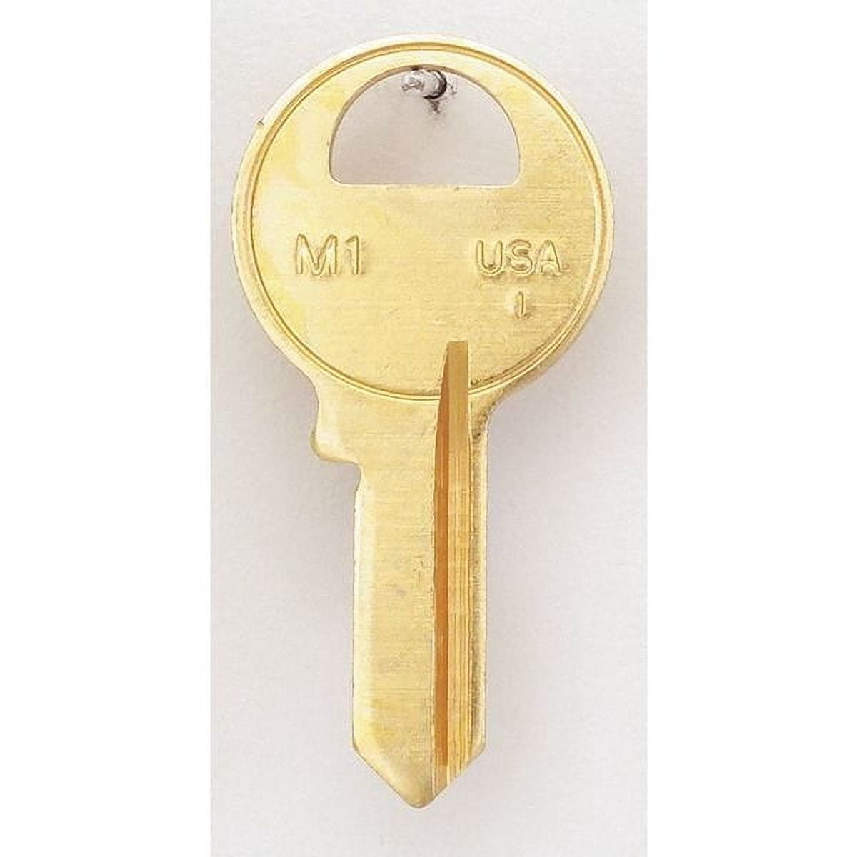 Kaba Ilco Key Blank, 1092,Brass, PK50 M1-BR - Walmart.com