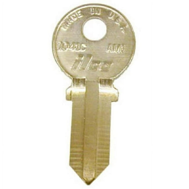 Kaba Ilco Key Blank, AM1,Brass, PK10 1041C-AM1 - Walmart Business Supplies