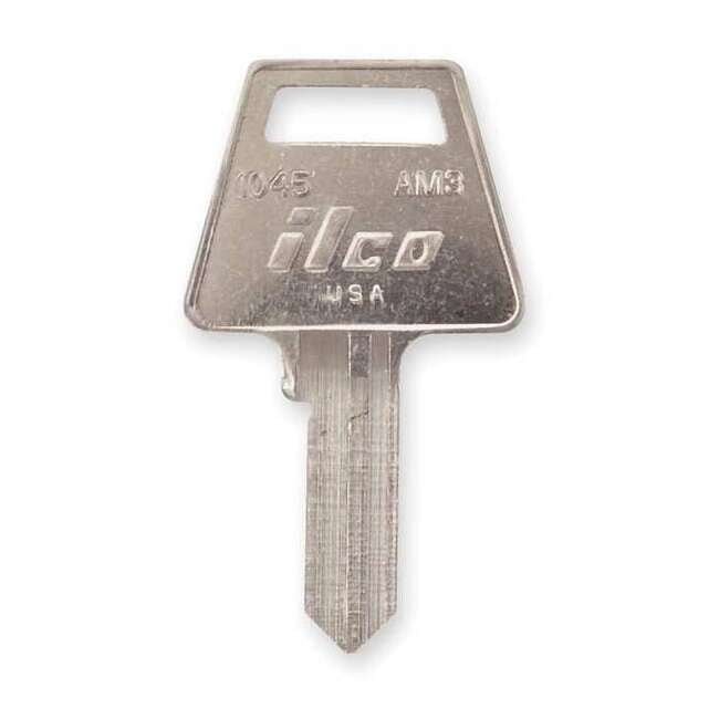 Kaba Ilco Key Blank,Brass,Type AM3,5 Pin,PK10 1045-AM3 - Walmart.com