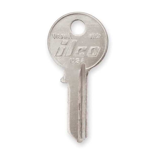 Kaba Ilco Key Blank,Brass,Type VR7,4 Pin,PK10 VR91AR-VR7 - Walmart ...