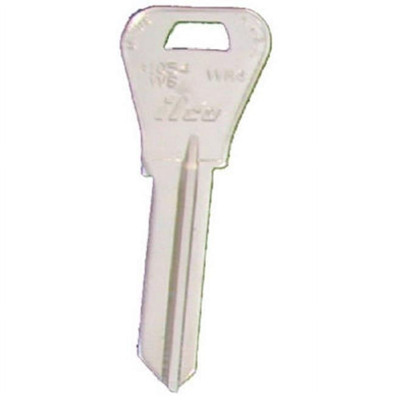 Kaba Ilco Key Blank, WR3,Brass, PK10 1054WB-WR3 - Walmart.com