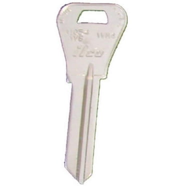 Kaba Ilco Key Blank, FR2,Brass, PK10 L1054G-FR2 - Walmart.com