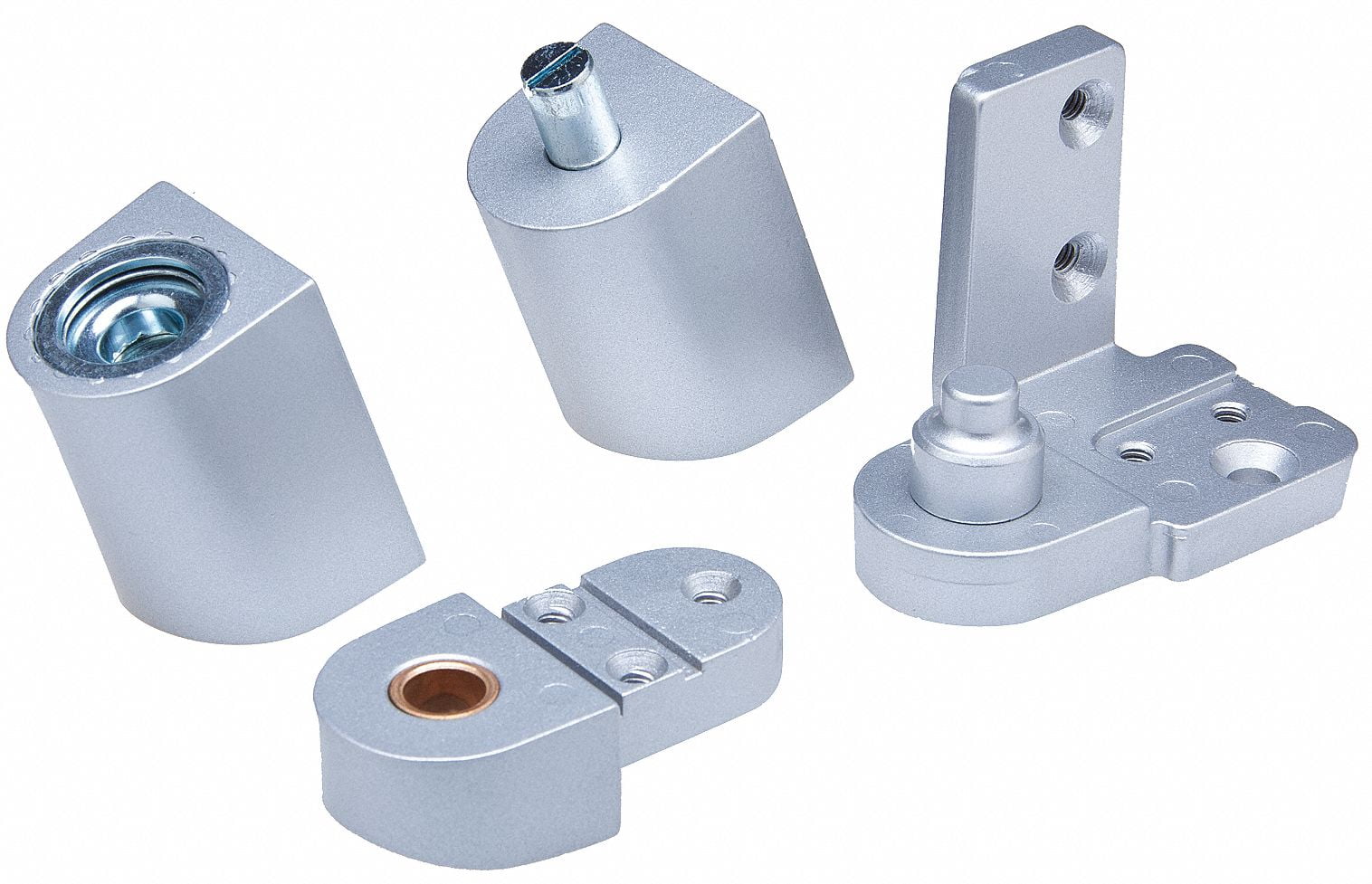 Kaba Ilco Offset Pivot Hinge,Half Surface,125 lb. IL-OP-13-LH-AL SETS ...