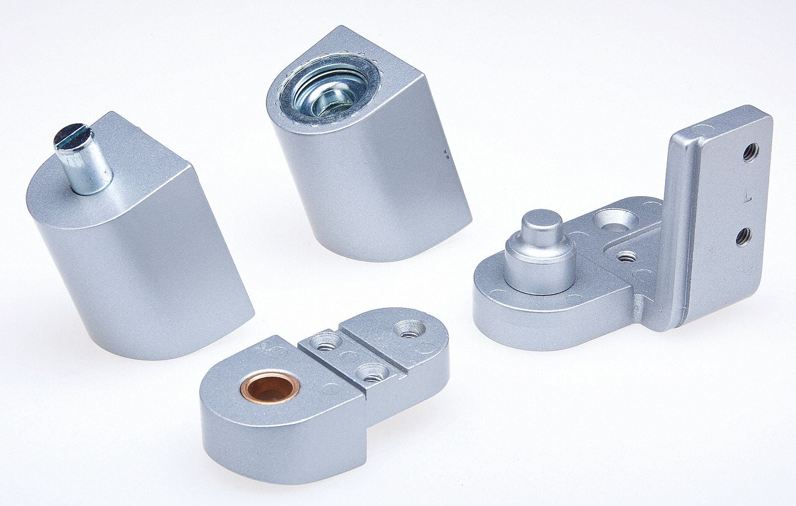 Kaba Ilco Offset Pivot Hinge,Half Surface,125 lb. IL-OP-13-RH-AL SETS ...