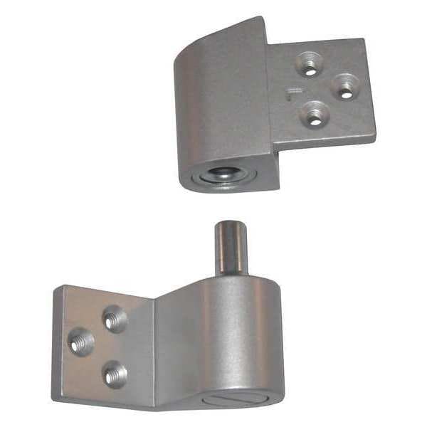 Kaba Ilco Pivot Hinge,Left Hand,Clear Aluminum IP-22-LH-AL INTERMEDIATE ...