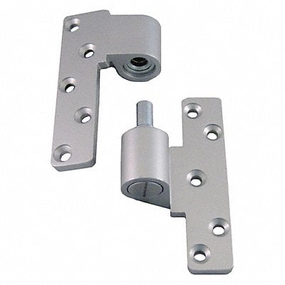 Kaba Ilco Pivot Hinge,Right Hand,Clear Aluminum - Walmart Business Supplies