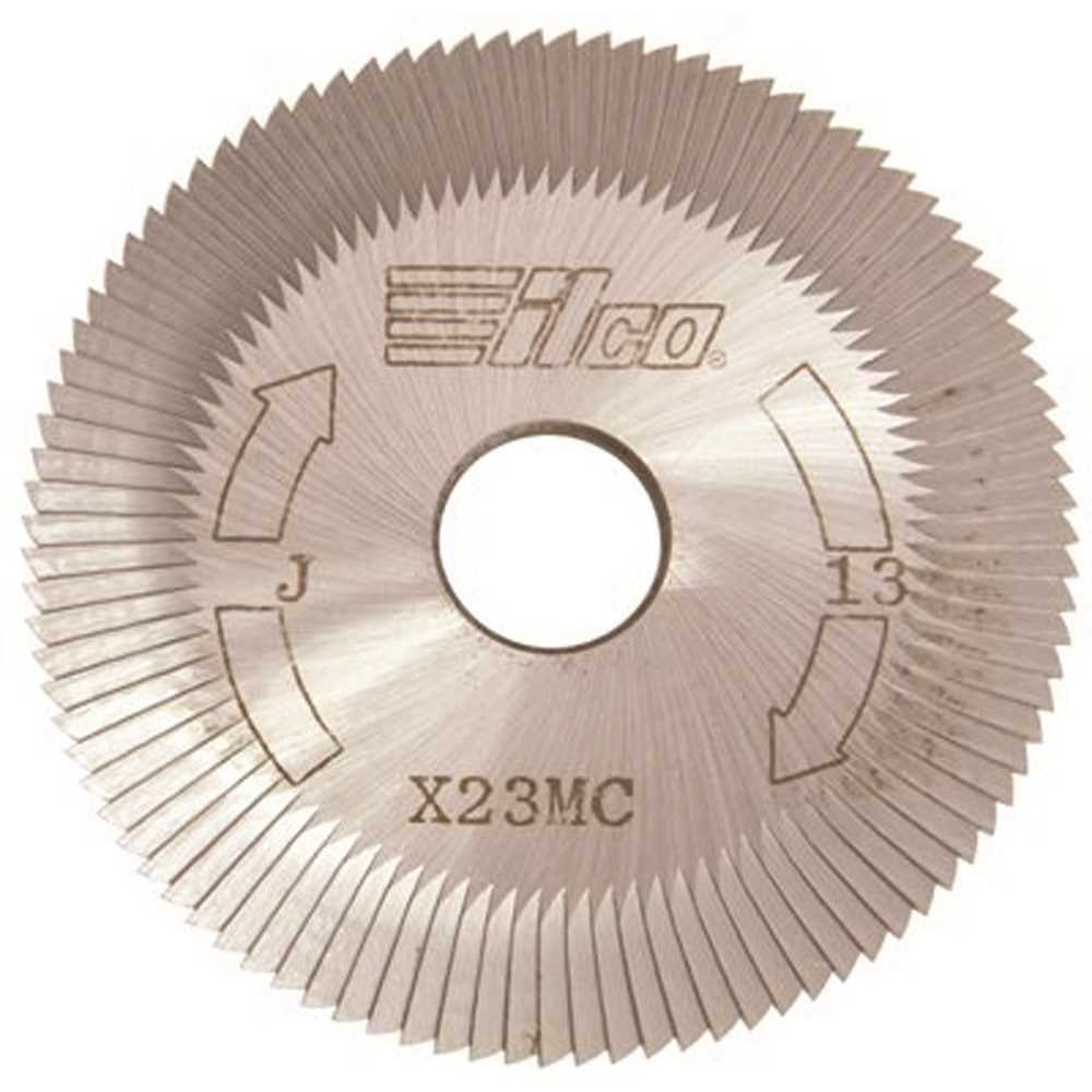 Kaba Ilco X23MC Key Machine Cutter Blade Silver - Walmart.com