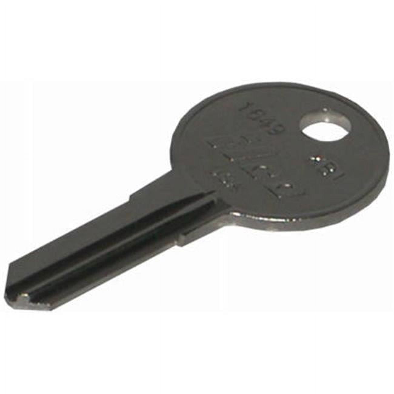 Kaba KB1 Kimball Office Key- Nickel Plated Brass- Pack of 10 - Walmart.com