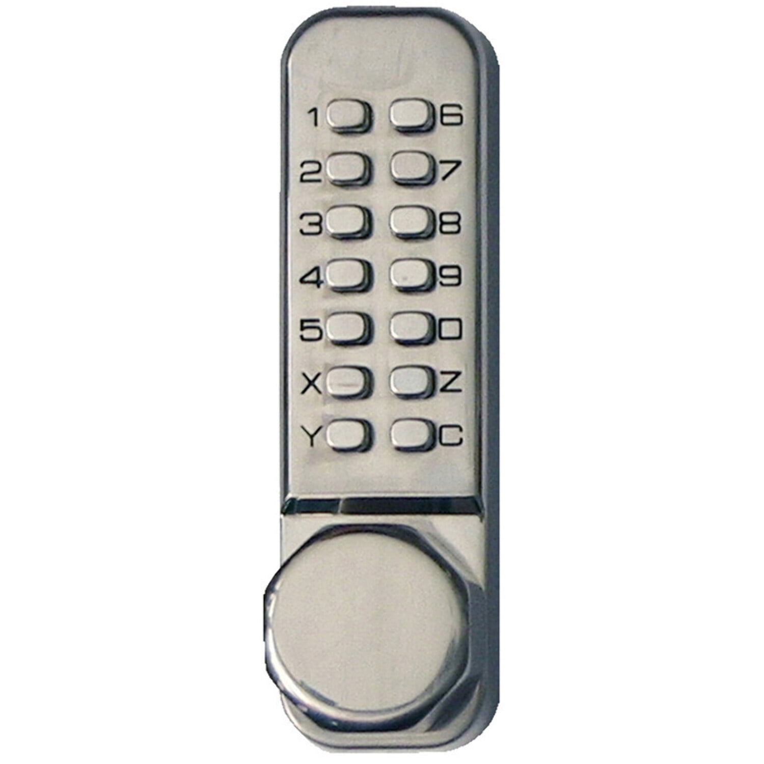 Kaba Simplex LD451-35-32D-41 Light Duty Pushbutton Knob Lock 2-3/8 ...