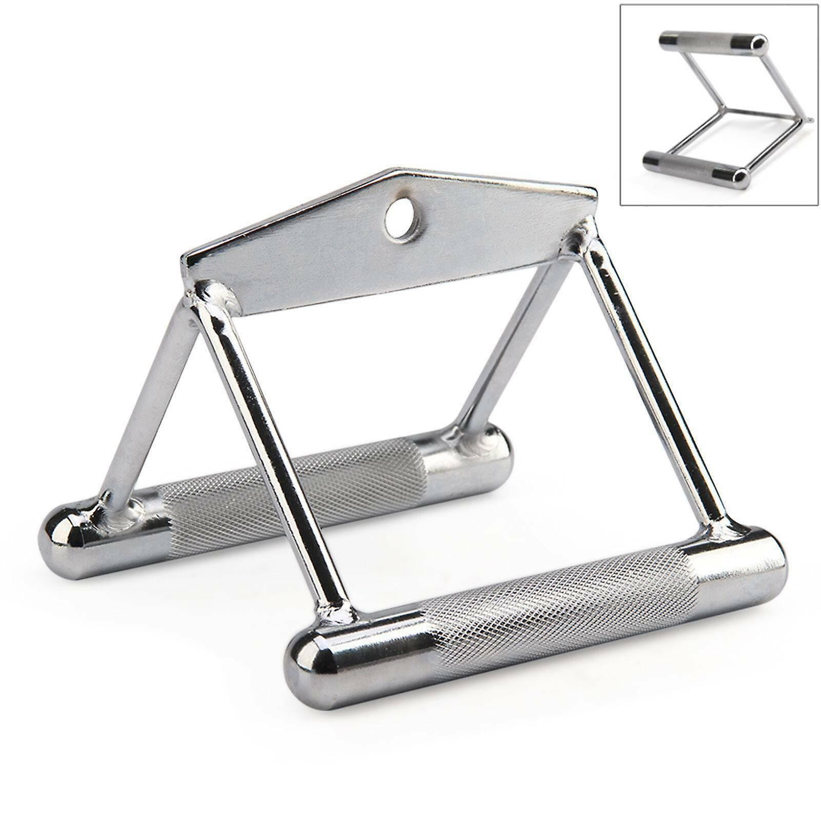 Kabalo Multi Gym V Handle Attachment Double Seated Row Lat Twin Cable ...