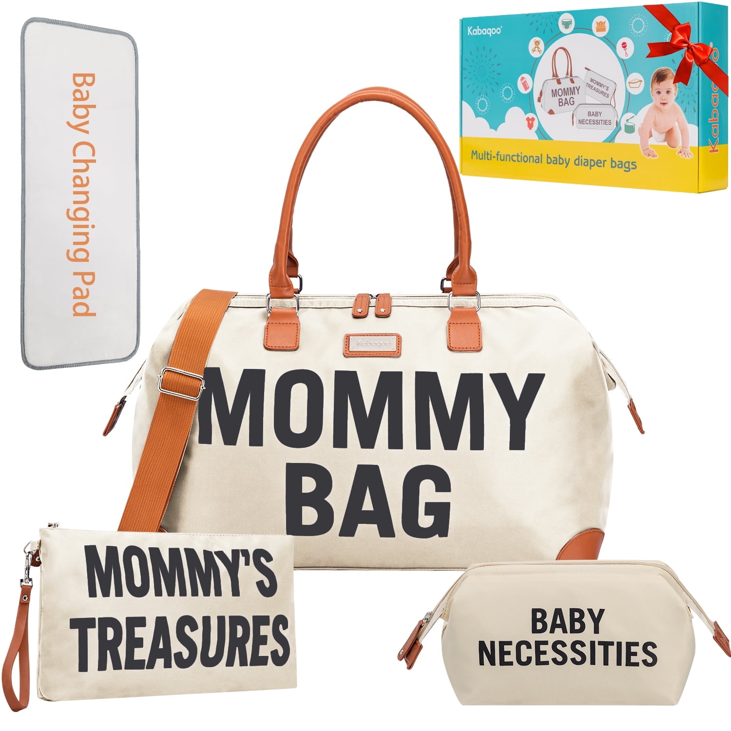 Kabaqoo Mommy Maternity Bag for Hospital, Labor and Delivery, Large ...