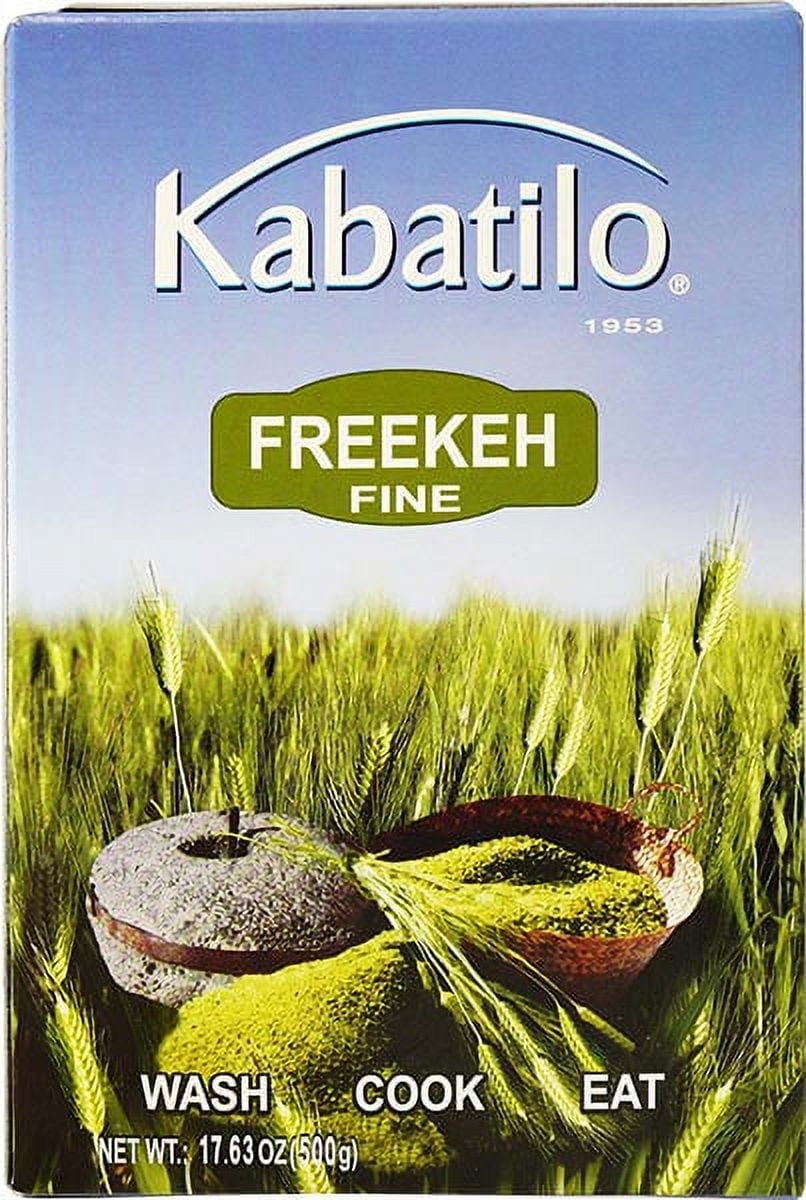 Kabatilo Freekeh Fine Green Durum Wheat 2-Pack, 17.63 oz. (500g) Boxes - Walmart.com