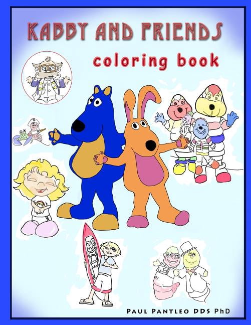 Kabby and Friends Coloring Book, (Paperback) - Walmart.com