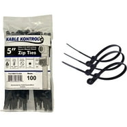 Kable Kontrol Zip Ties - 11" Long - 100 Pc Pk - Red color - Nylon - 50 Lbs Tensile Strength ...