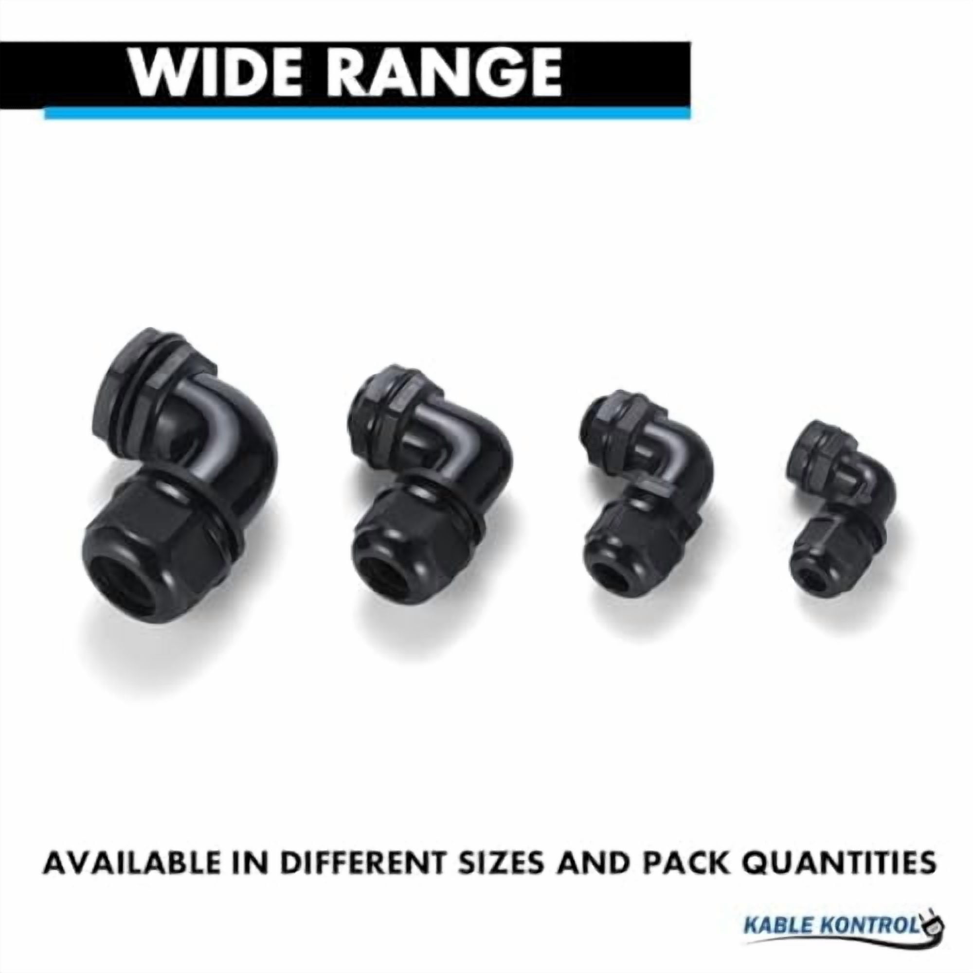 Kable Kontrol Nylon Cable Glands 1/2” Right Angle Joint Elbow Gland 14 ...