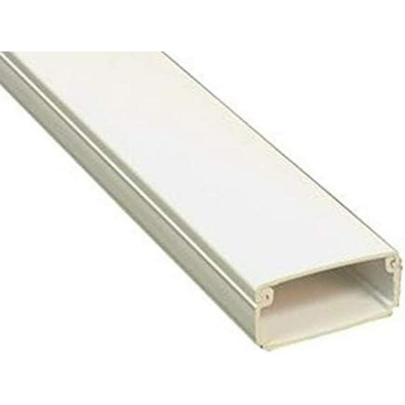 Kable Kontrol Rounded Wall Cord Cover Cable Raceway - 1.25" W x 0.43" H ...