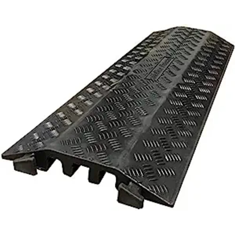 "Kable Kontrol Rubber Cable Protector - 3 Channel, 40"" - Black ...