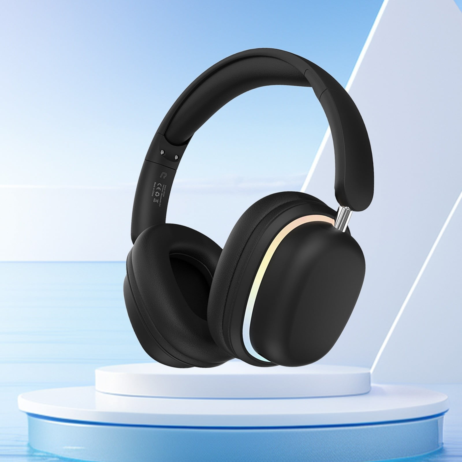 Kabnic Bluetooth 5.3 Over Ear Headphones, Foldable Wireless Headphones ...