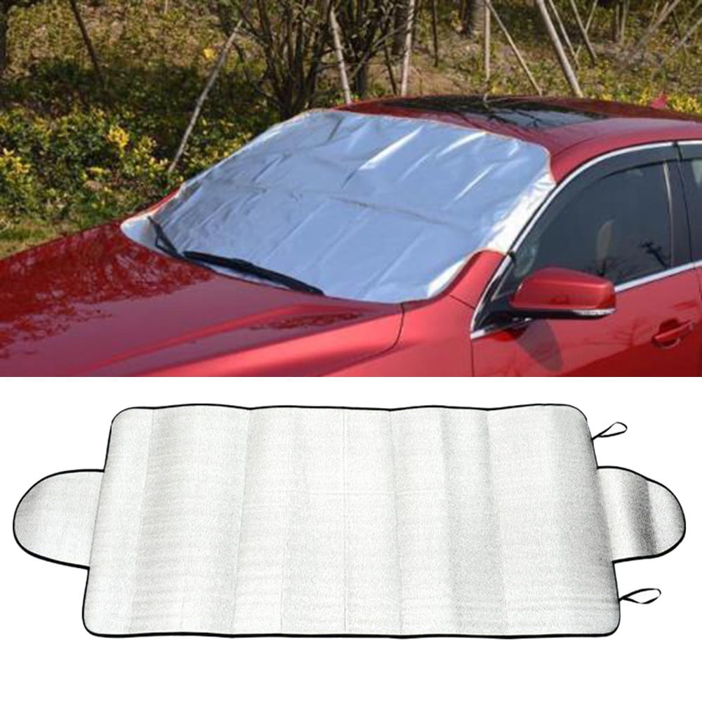 Kabnic Car Windshield Sun Shade, Foldable Front Window Sun Blocker ...