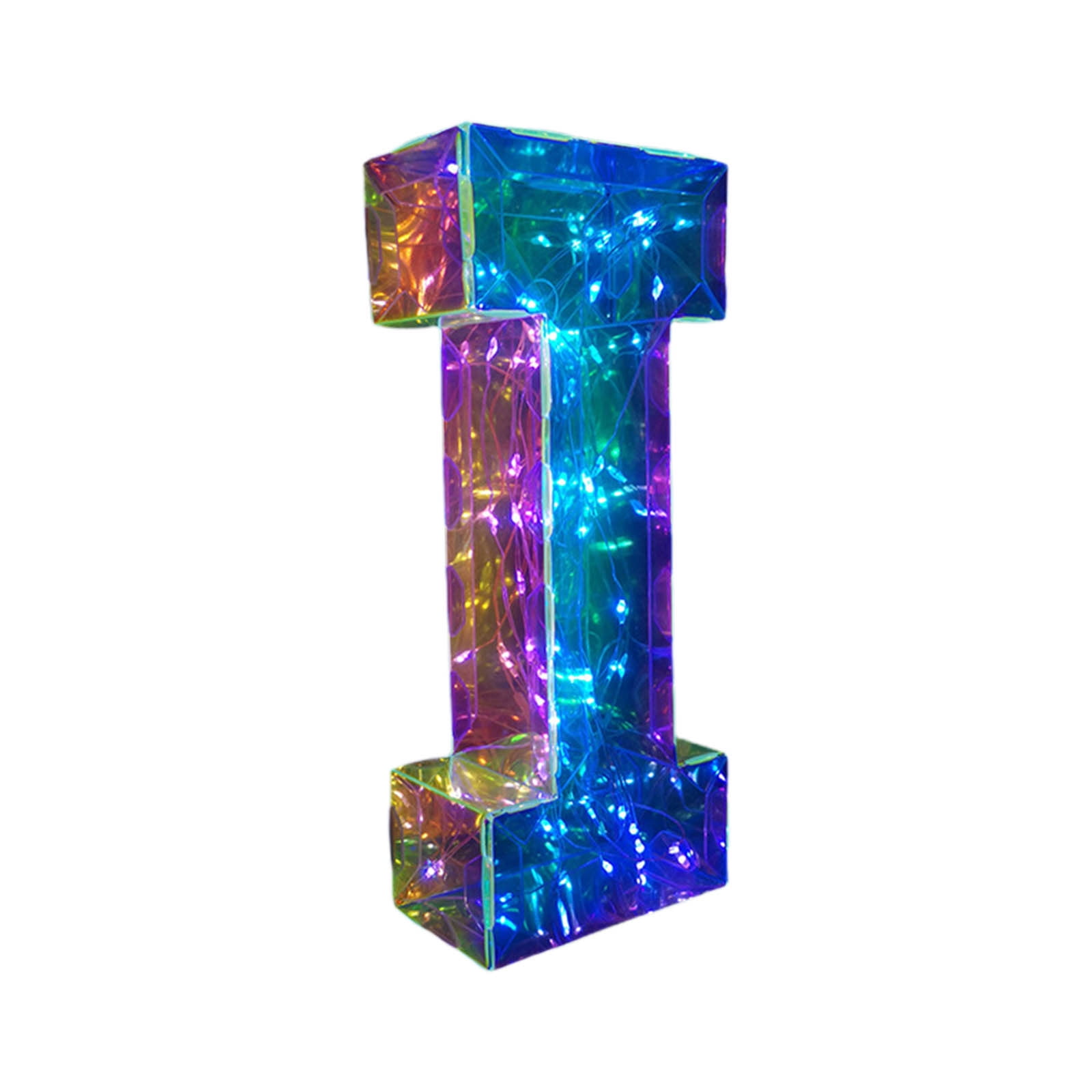 Kabnic LED Marquee Letter Light - Battery Powered Glitter Letter I ...