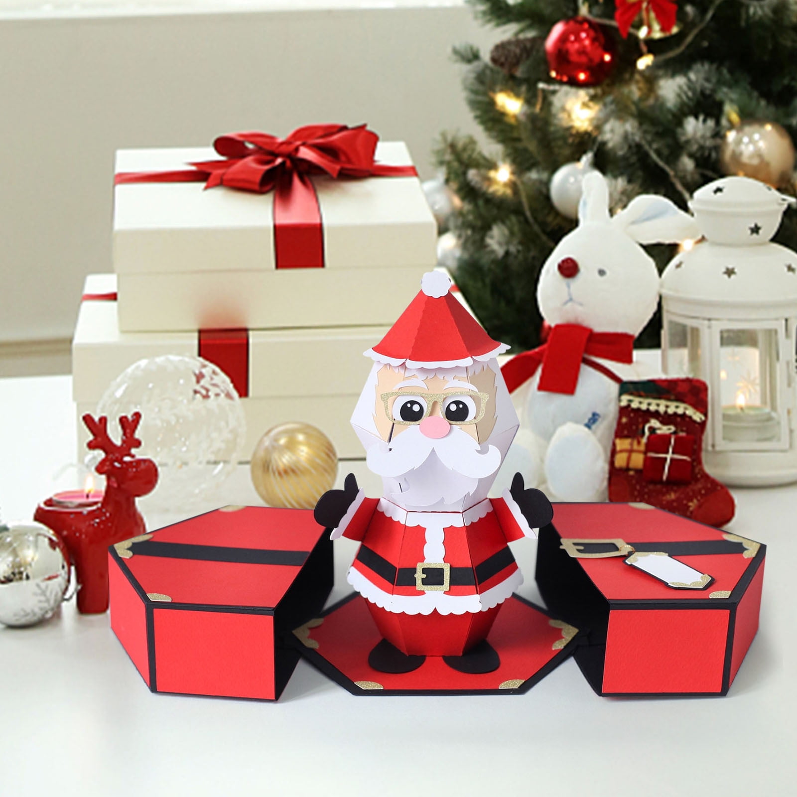Kabnic Surprise Gift Box Explosion Christmas, Pop-Up Exploding Gift Box ...