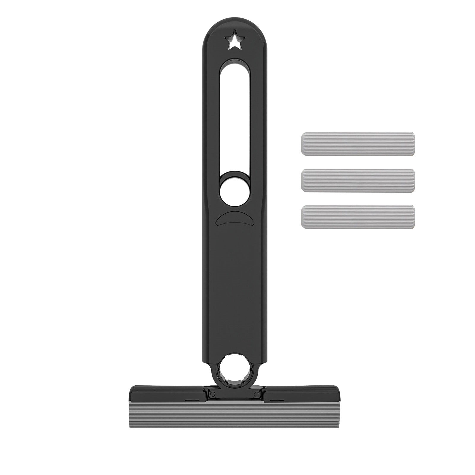 Kabnic Mini Mop Portable Self-Squeeze Small Mop | Self-Wringing Strong ...