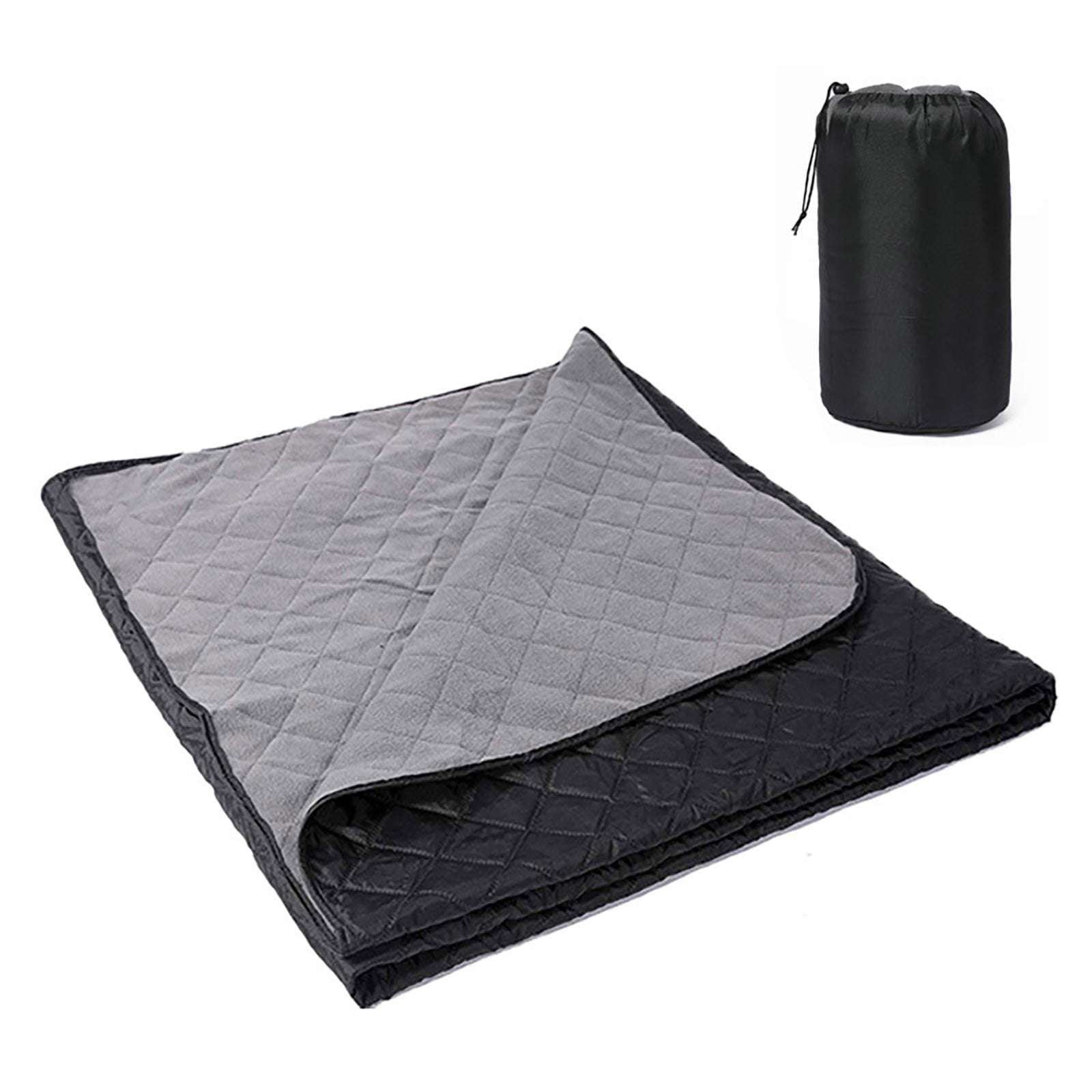 Kabnic Outdoor Waterproof Blanket, Foldable Fleece Stadium Blanket for ...