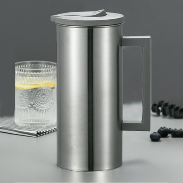 Thyme & Table 64oz Double Wall Stainless Steel Pitcher with Splash ...