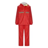 Kabnic Striped Reflective Rain Suits for Women - Waterproof Hooded ...