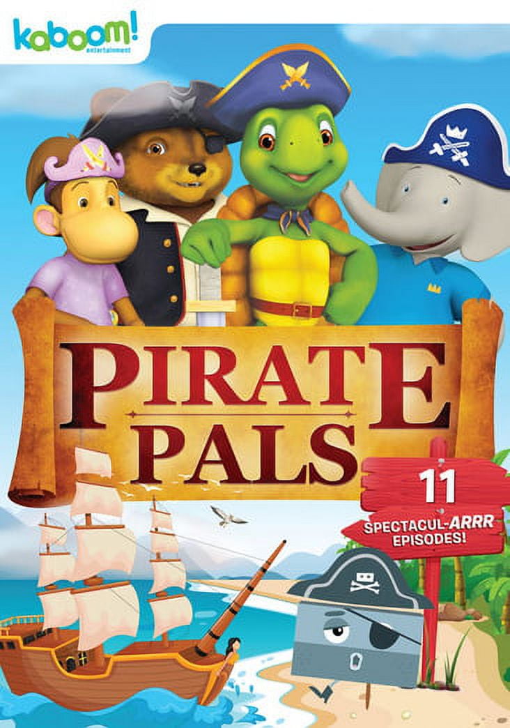 Kaboom!: Pirate Pals (DVD video) - Walmart.com