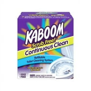 Kaboom Scrub Free! Continuous Toilet Bowl Cleaner System with Refills ...