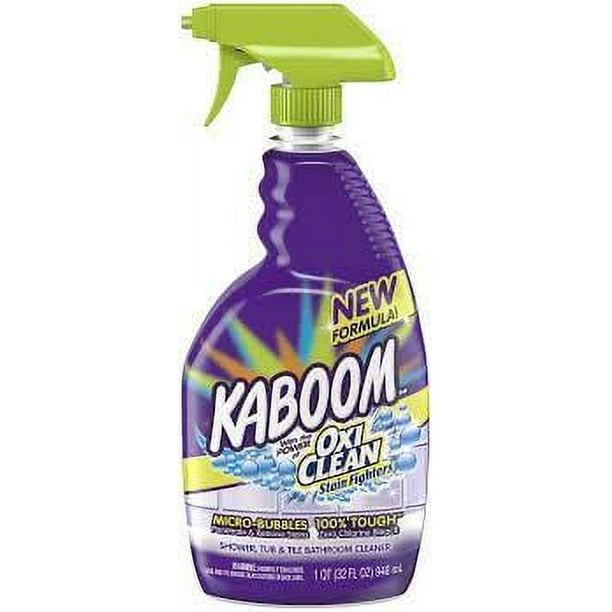 Kaboom Shower Tile & Tub Cleaner Spray (Pack of 18) - Walmart Business ...