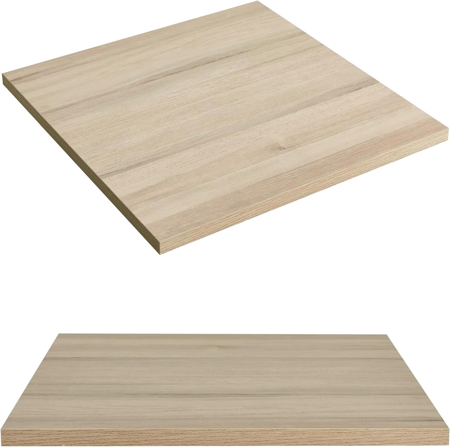 Kaboon Laminate Office Table Top, 24x24 inch, Solid Wooden Small Square ...