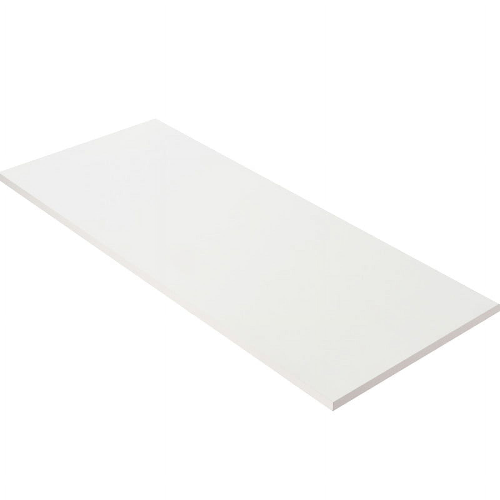 Kaboon 48x18 inch Universal Table Top, 1 inch Thick, Pack 1, White ...