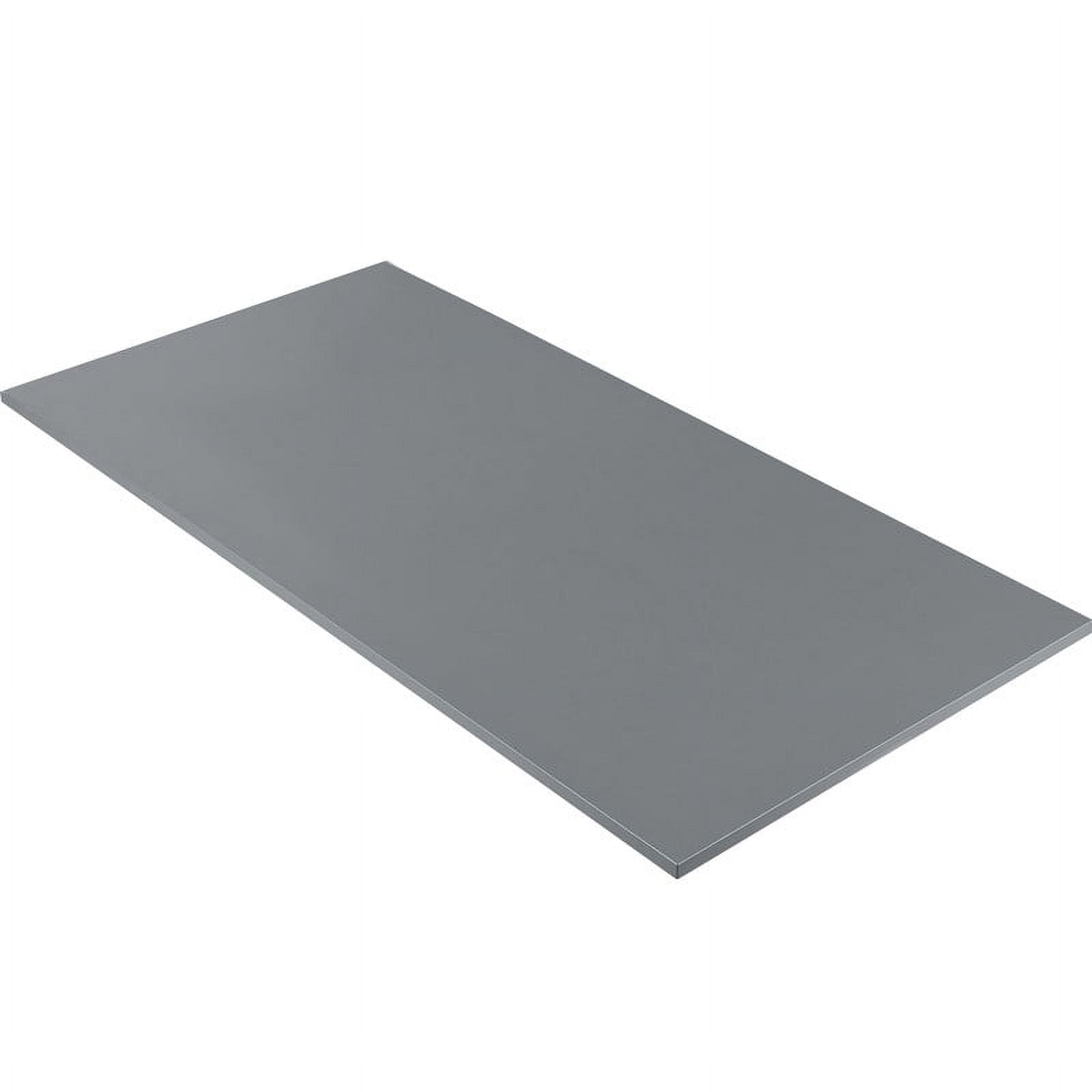Kaboon 55x24 Universal Table Top, Rectangular, Pack 1, Grey ...