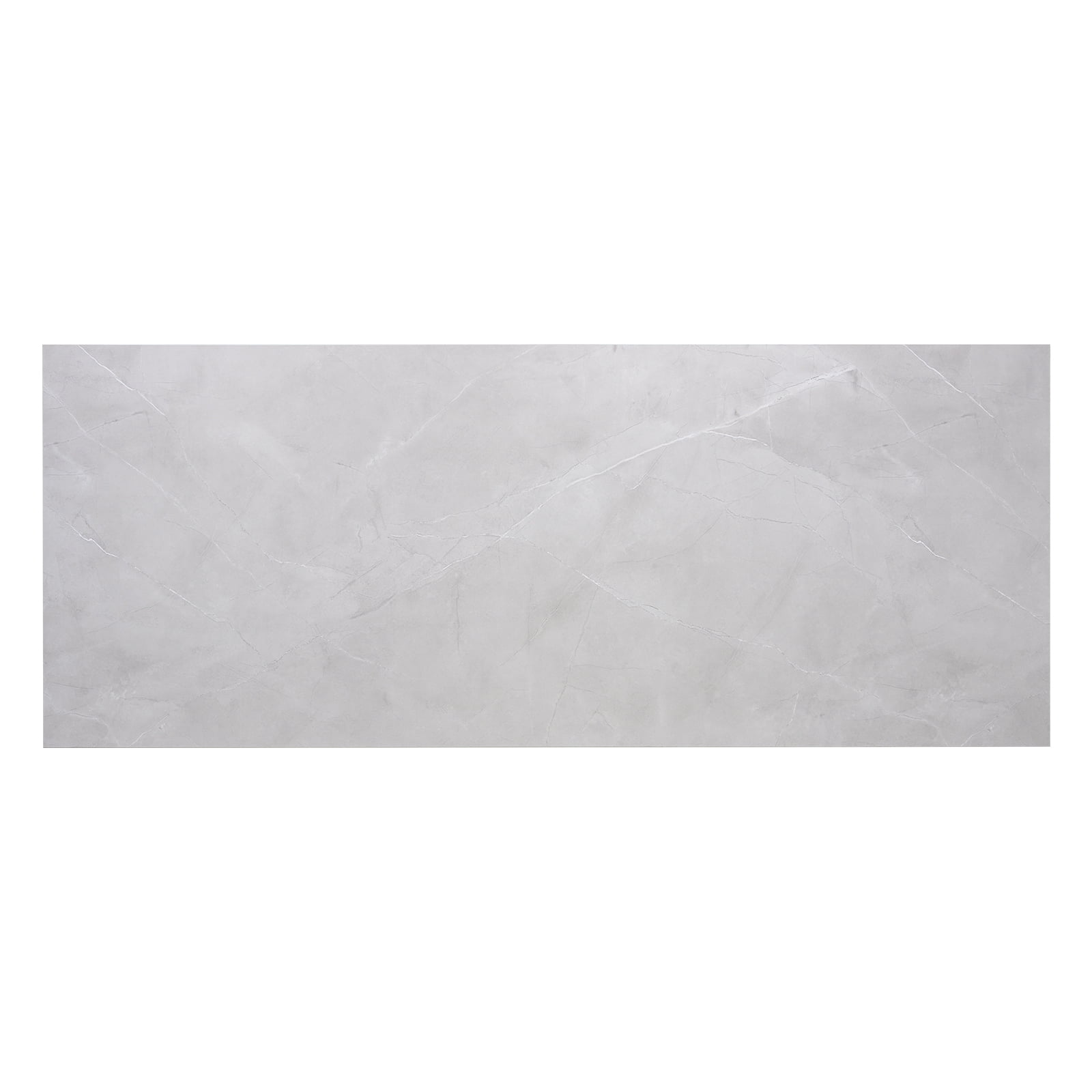 Kaboon 60x20 inch Universal Table Top, 1 inch Thick, Pack 1, White Rock ...