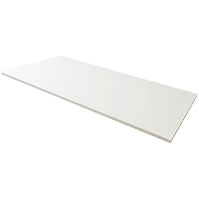 Kaboon 60x20 inch Universal Table Top, 1 inch Thick, Pack 1, White ...
