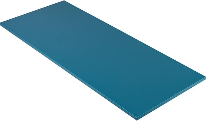 Kaboon 60x24 inch Table Top, Dark Cyan - Walmart Business Supplies