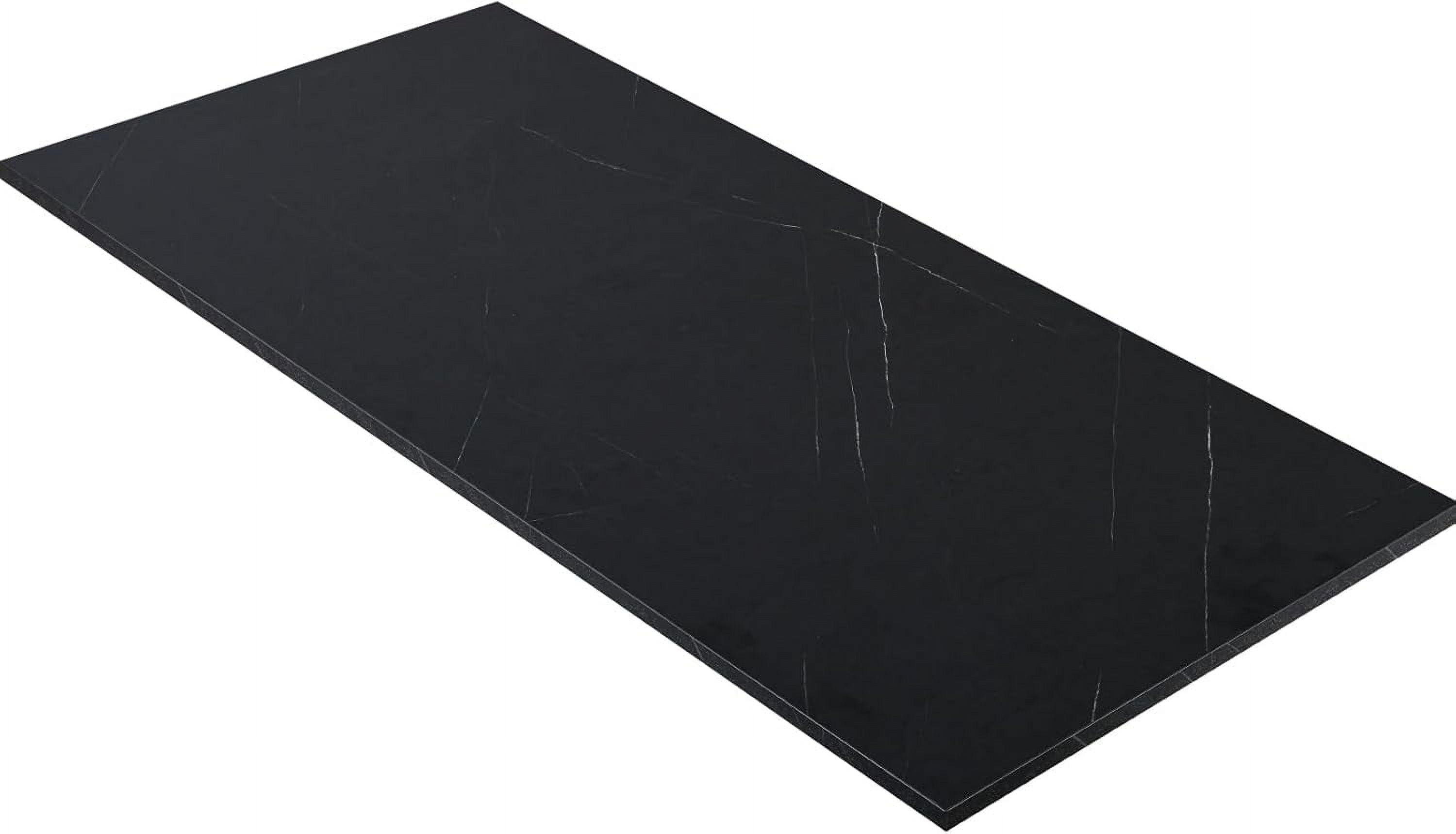 Kaboon Universal Tabletop 55"x23.62" Solid One-Piece Melamine Table Top ...