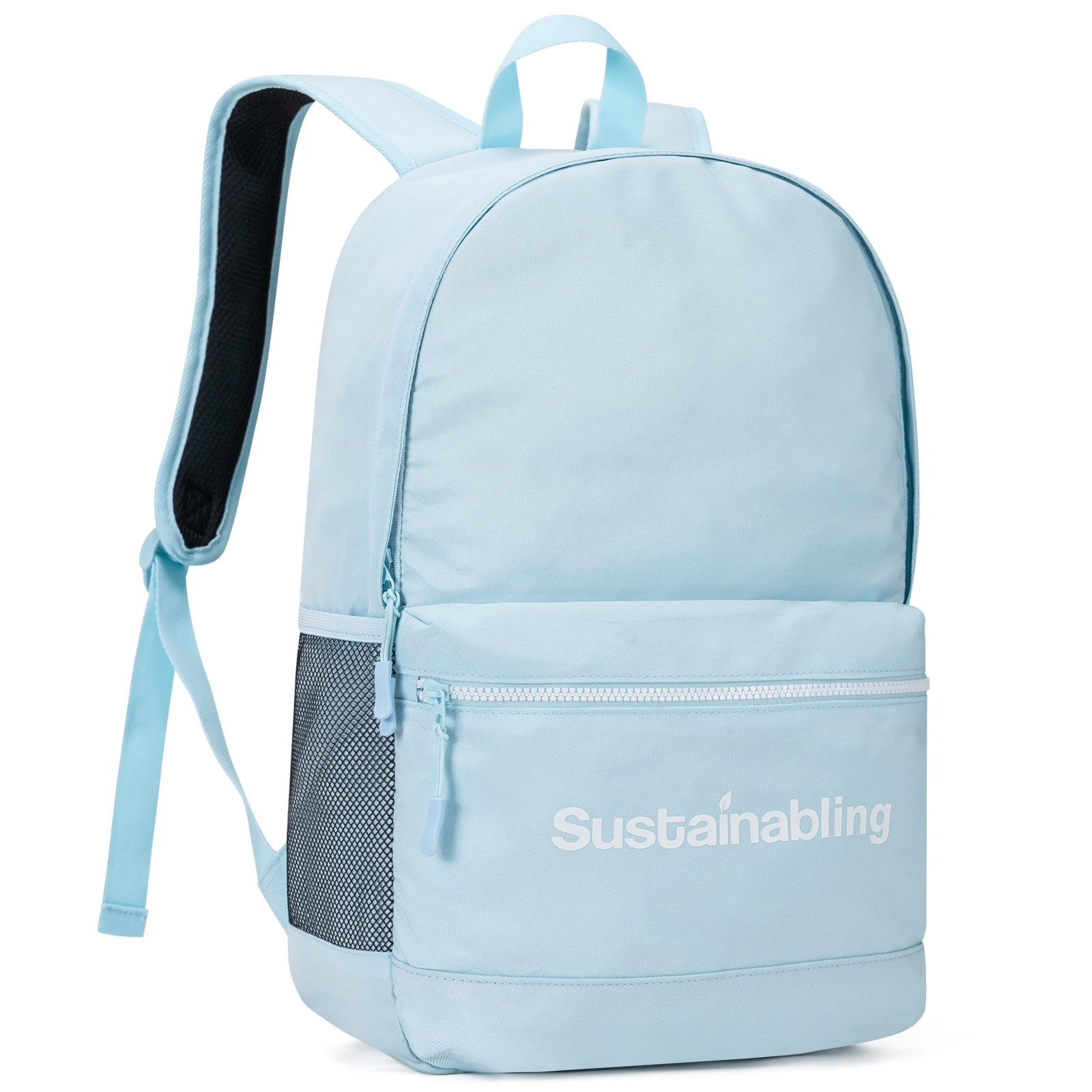 Kabqoo Sustainable Spacious Backpack with Compartments, Classic Laptop ...