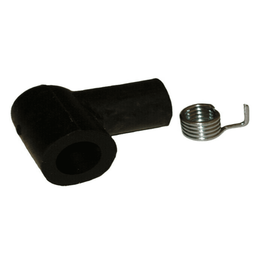 Kabuda Universal Rubber Spark Plug Cap Cover 5mm HT Lead Black Rubber ...