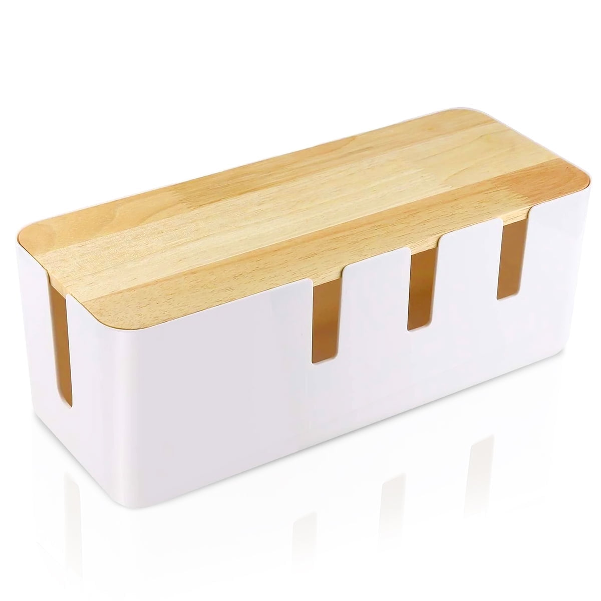 Kabuer Cable Management Box, Organize and Conceal Cords with Style and ...